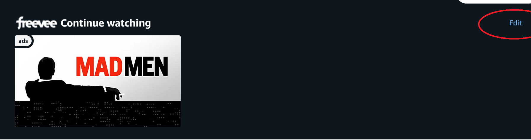 Delete continue watch list