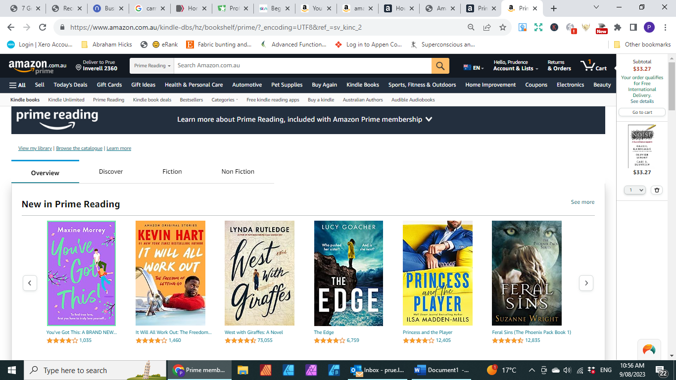 Prime Reading in Australia